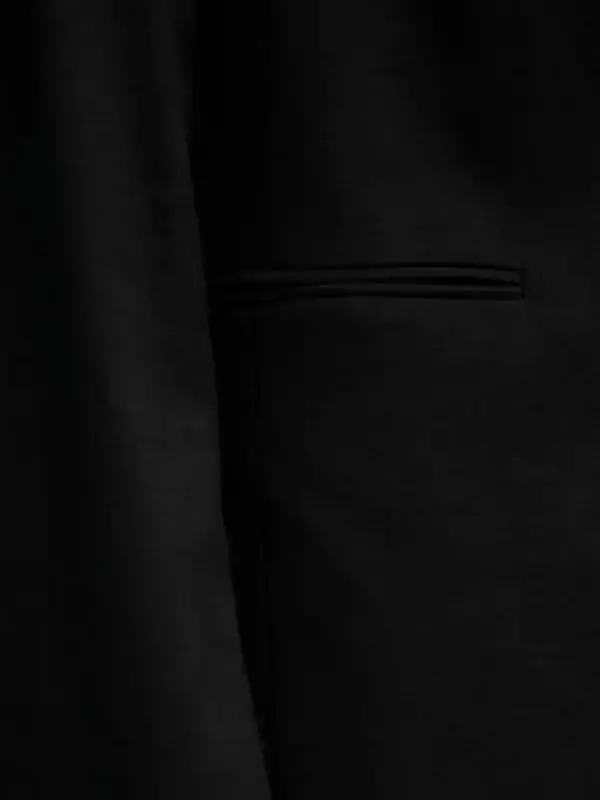 BENETTON Single-breasted Notched Lapel Blazer