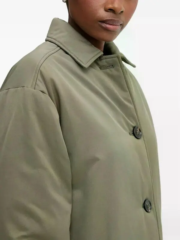 BENETTON Button-fastening Coat - Green