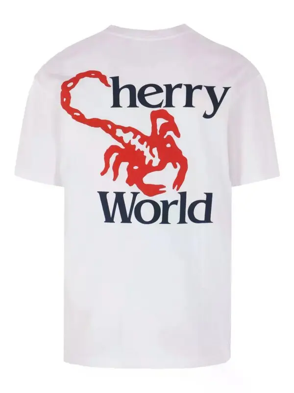 CHERRY WORLD Bandana Graphic-print T-shirt
