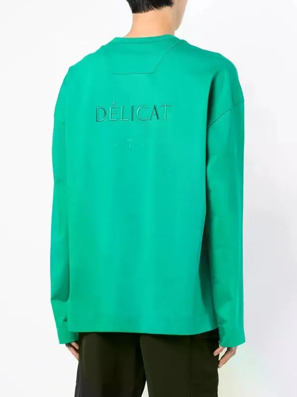 JUUN.J Cotton Logo Patch Sweatshirt