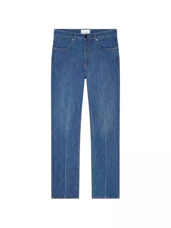Givenchy Rear Logo Patch Cotton Trousers
