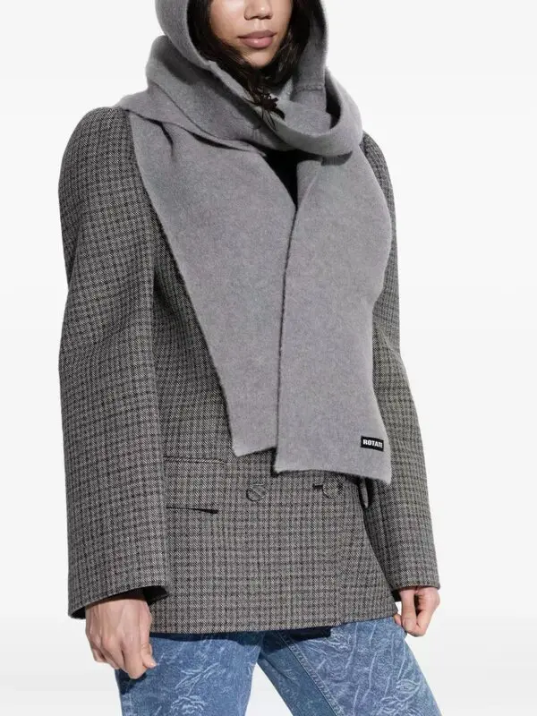 ROTATE BY BIRGER CHRISTENSEN Logo-patch Scarf
