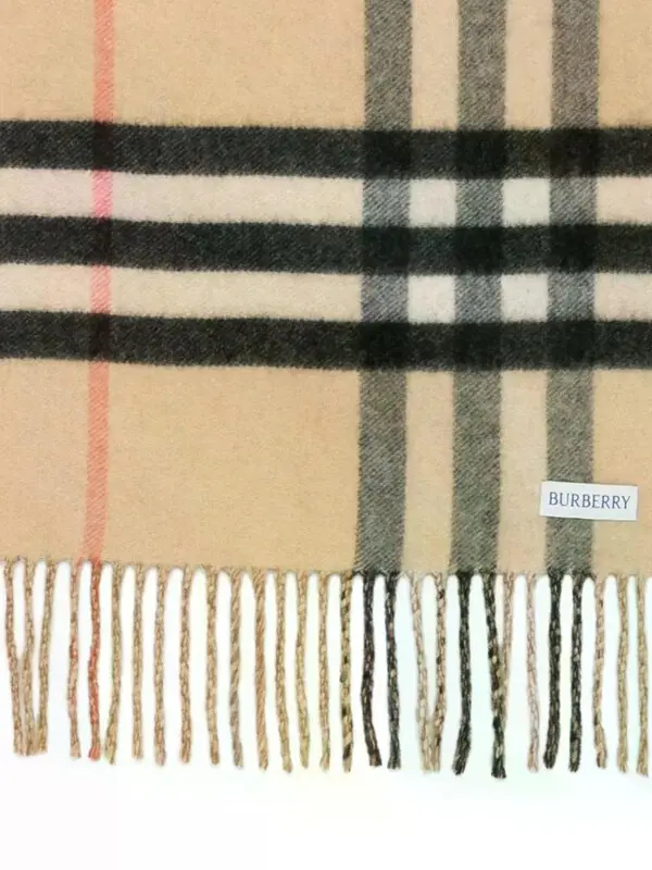 Burberry Double-sided Cashmere Scarf - Neutrals