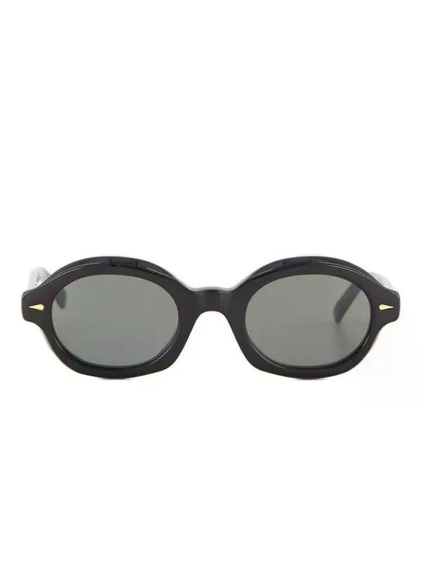 RETROSUPERFUTURE Oval-frame Sunglasses - Black