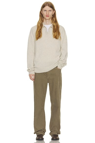 THE ROW Leach Polo - Fog