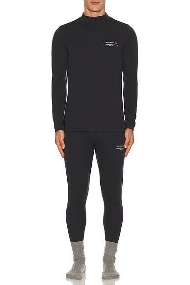 WHITESPACE Merino Baselayer Pants - Phantom