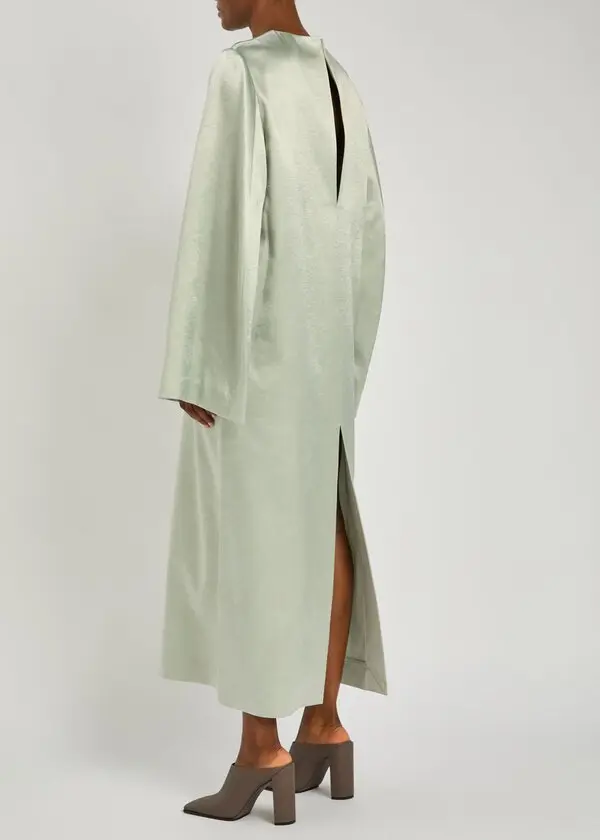 Calvin Klein Alba Satin Midi Dress