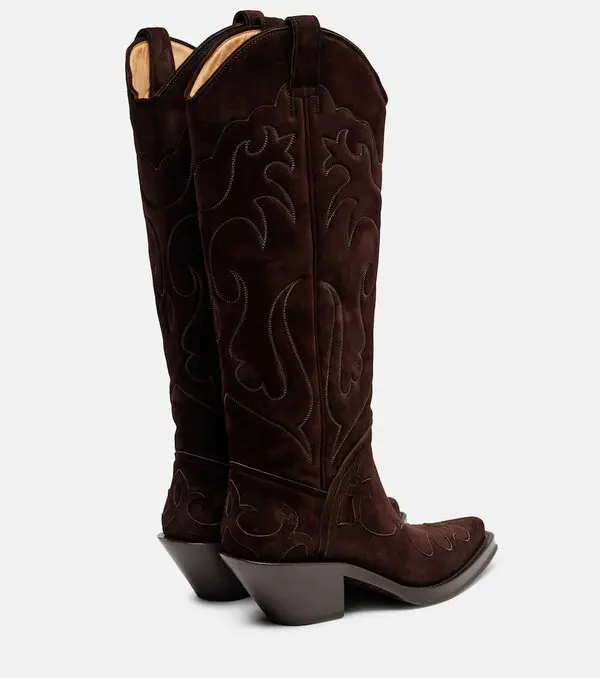 Gabriela Hearst Capitana Leather Cowboy Boots