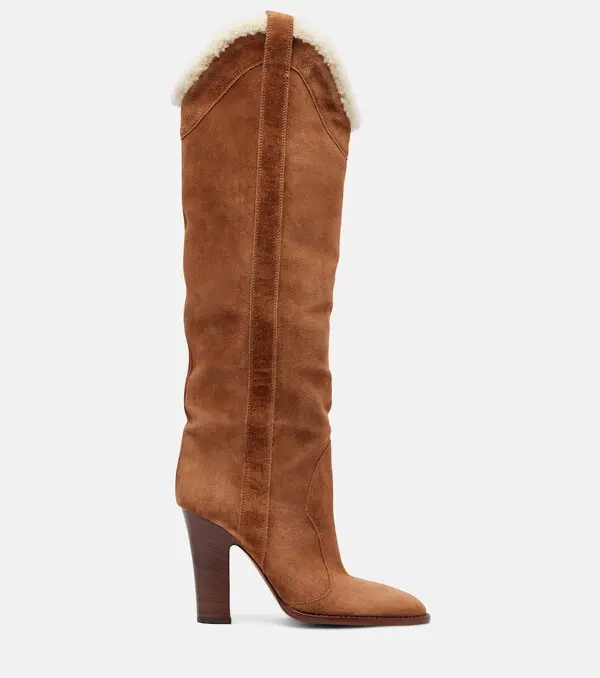 Paris Texas Lavinia 100 Suede Over-the-knee Boots