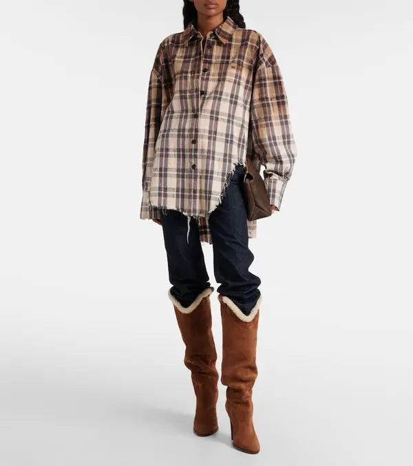 Paris Texas Lavinia 100 Suede Over-the-knee Boots