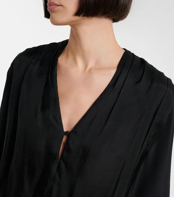 Victoria Beckham Silk Crepe De Chine Blouse