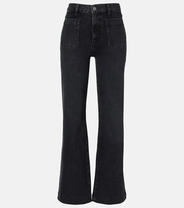 FRAME Arrow High-rise Bootcut Jeans