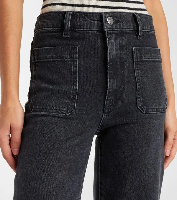 FRAME Arrow High-rise Bootcut Jeans