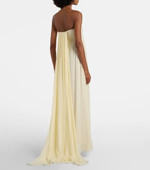 Posse Solene Sash Maxi Dress - Yellow
