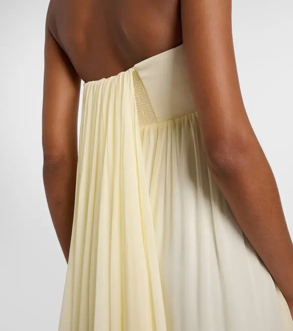Posse Solene Sash Maxi Dress - Yellow