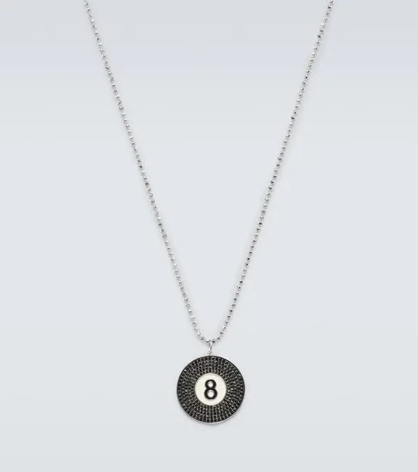SYDNEY EVAN 14kt White Gold Diamond Pendant Necklace