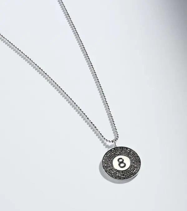 SYDNEY EVAN 14kt White Gold Diamond Pendant Necklace