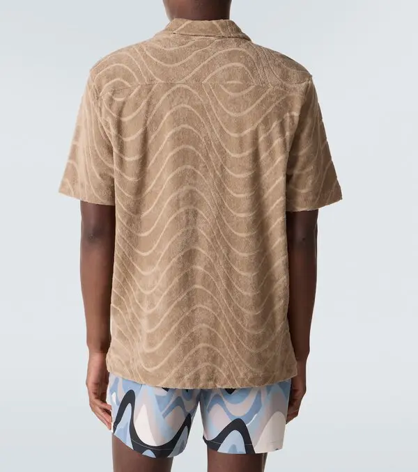 Frescobol Carioca Cotton-blend Bowling Shirt