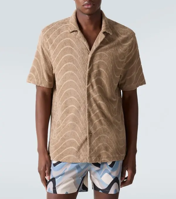 Frescobol Carioca Cotton-blend Bowling Shirt
