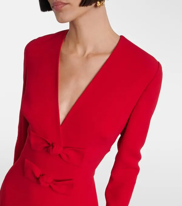 Elie Saab Bow-detail Cady Gown