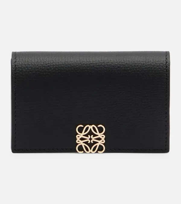 Loewe Anagram Leather Card Holder