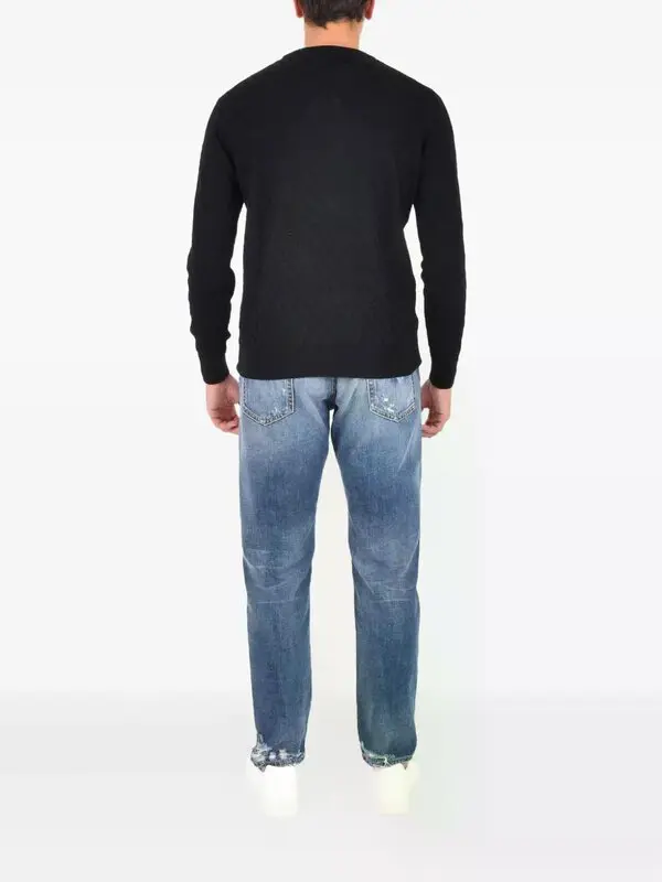 LOW BRAND Crew-neck Wool Sweater