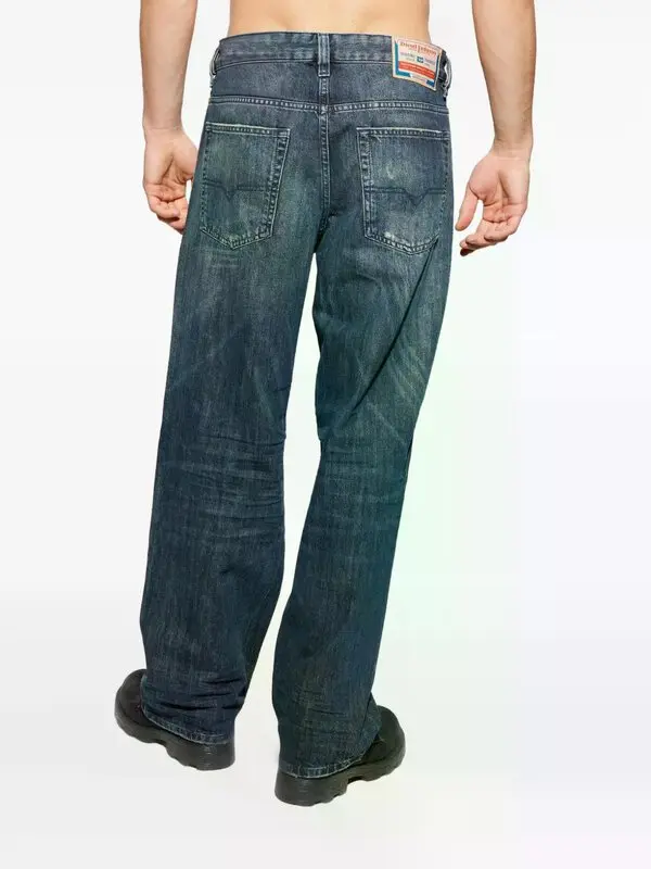 DIESEL® D-macro Wide Leg Jeans