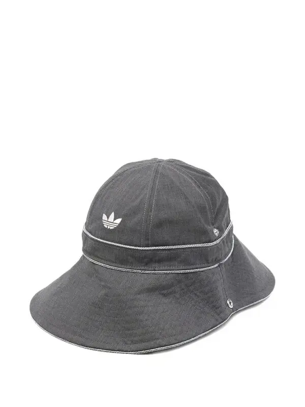 WALES BONNER Bucket Hat - Grey