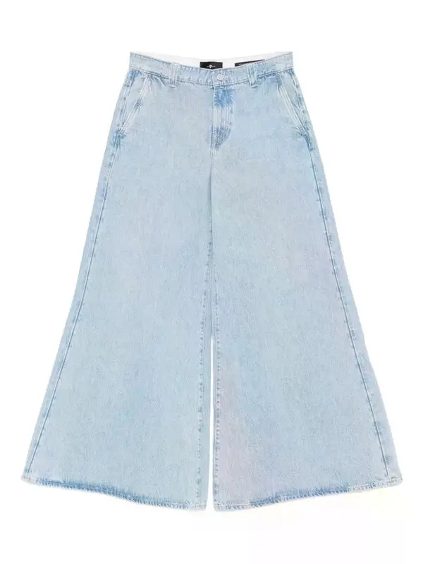 7 For All Mankind Willow Split-detail Jeans