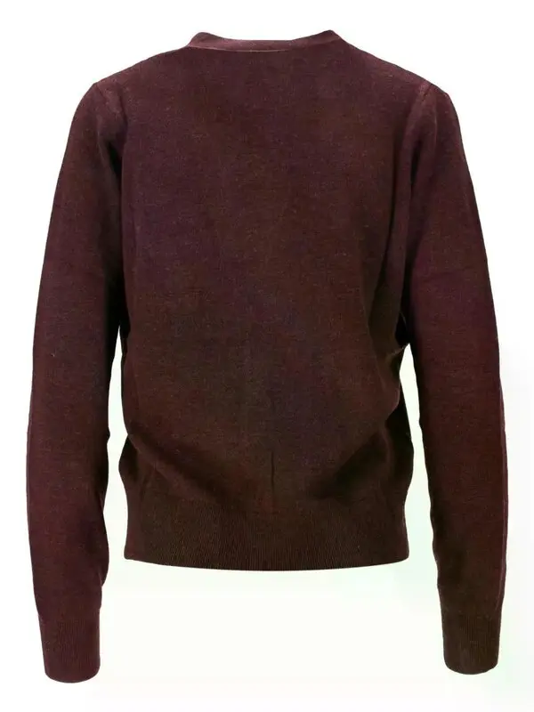 Isabel Marant Étoile Burgundy Carline Buttoned Cardigan - Red