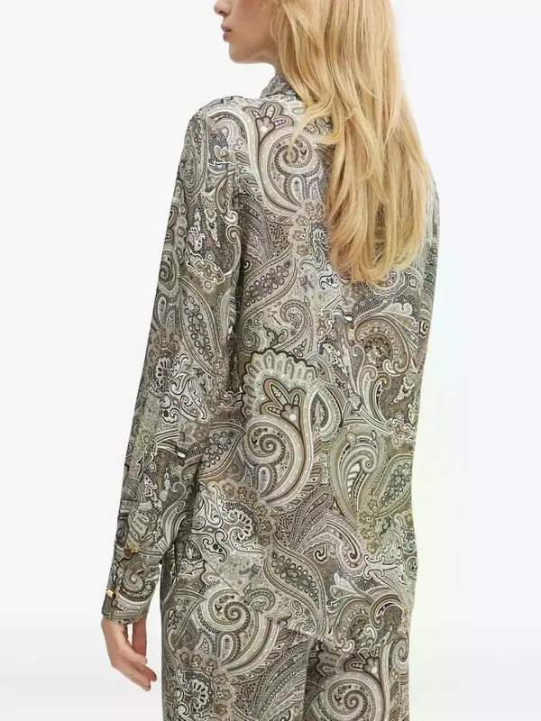 MARCIANO Paisley Print Buttoned Shirt