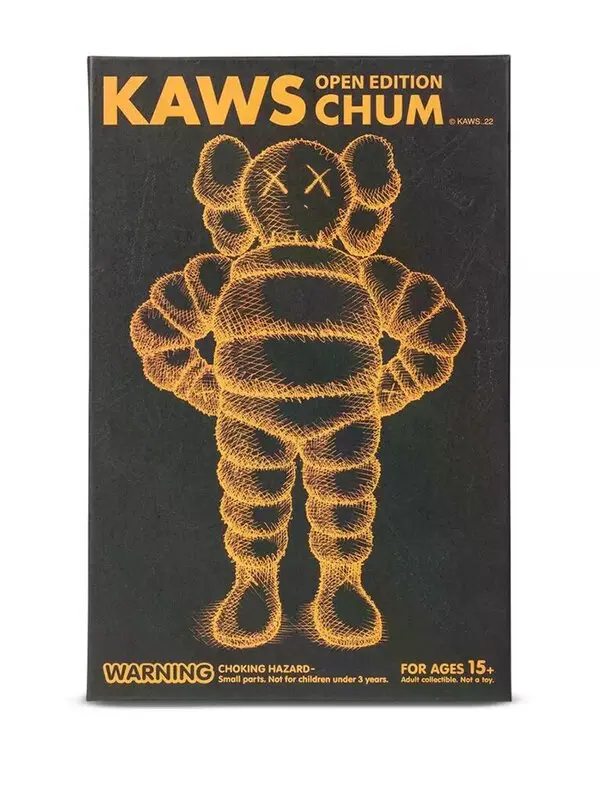 KAWS Chum Collectible Figure - Orange