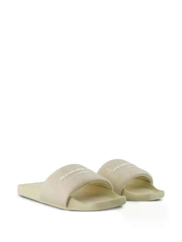 Alexander Wang Aw Pool Flip-flops - Neutrals