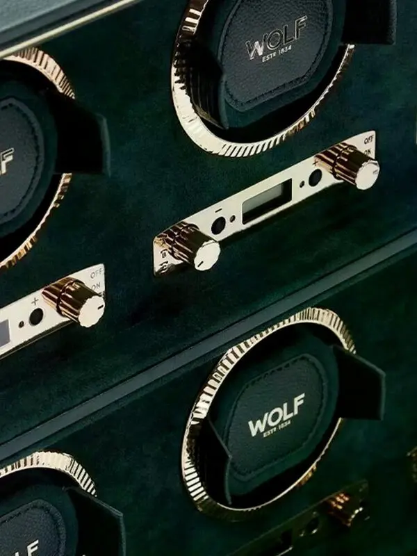 Wolf British Racing 8-piece Watch Winder