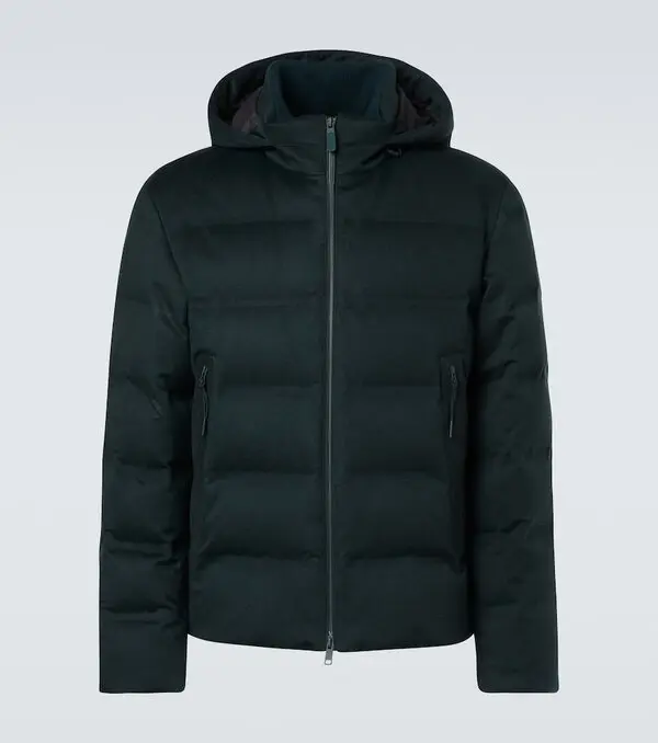 Zegna Technical Cashmere Down Jacket