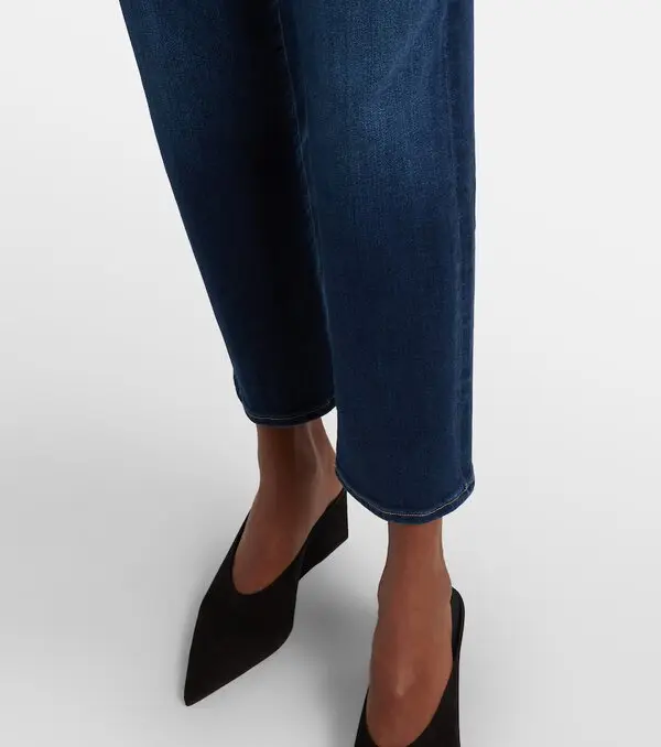 Citizens Of Humanity Caia Cropped Straight Leg Jeans