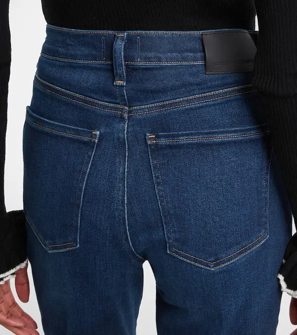Citizens Of Humanity Caia Cropped Straight Leg Jeans