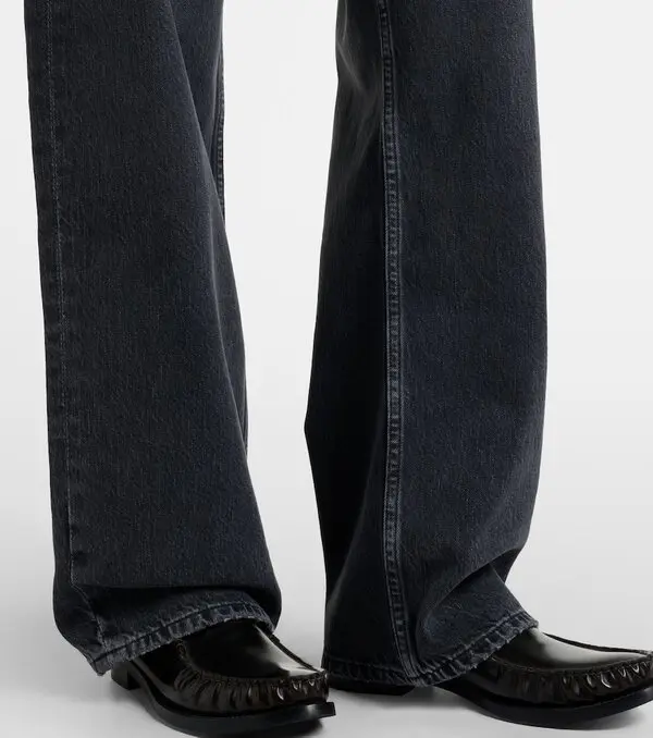 AGOLDE Arc Low-rise Wide-leg Jeans
