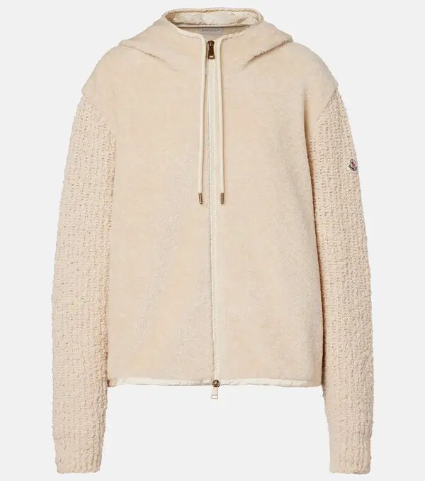 Moncler Teddy Hoodie - Beige