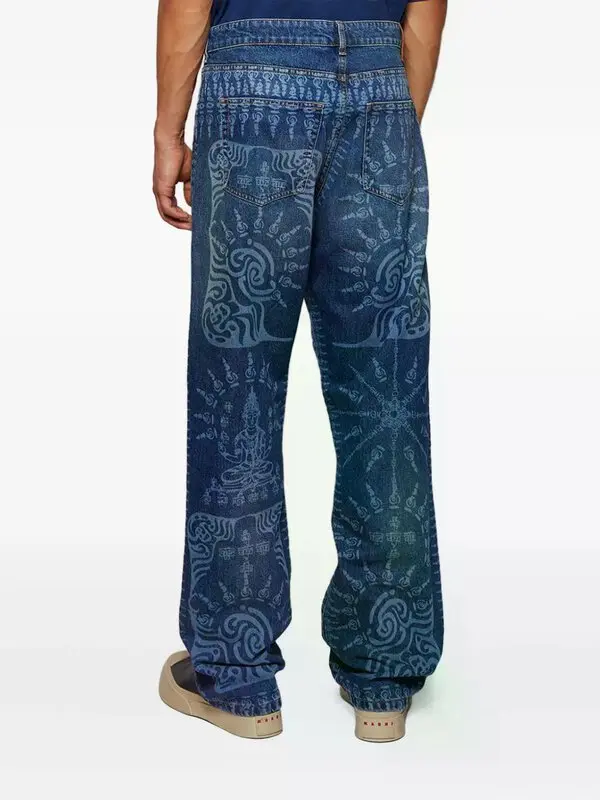 BLUEMARBLE All-over-print Jeans