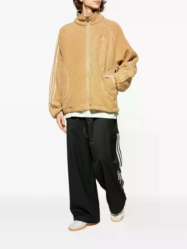 Adidas Teamgeist Borg Fleece Zip-up Sweatshirt