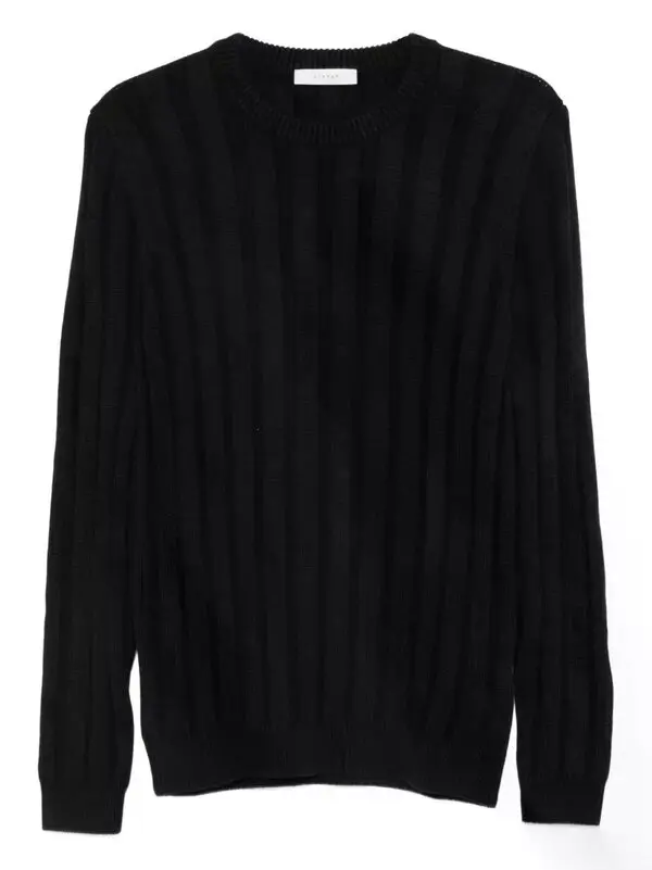 DIKTAT Ribbed Crew Neck Sweater
