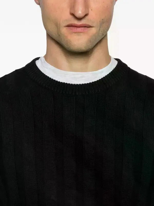 DIKTAT Ribbed Crew Neck Sweater