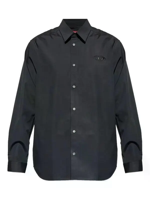 DIESEL® S-simply-gsbh Logo-embroidered Shirt