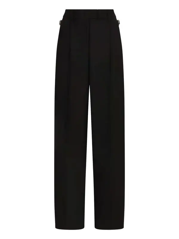 PT TORINO Virgin Wool Trousers - Black