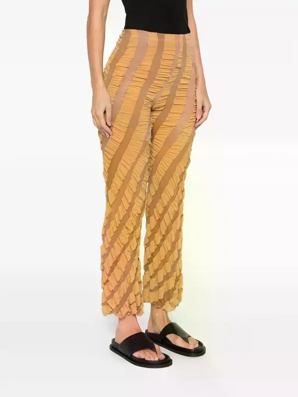 ANNI SALONEN Twisted Ruffled Trousers