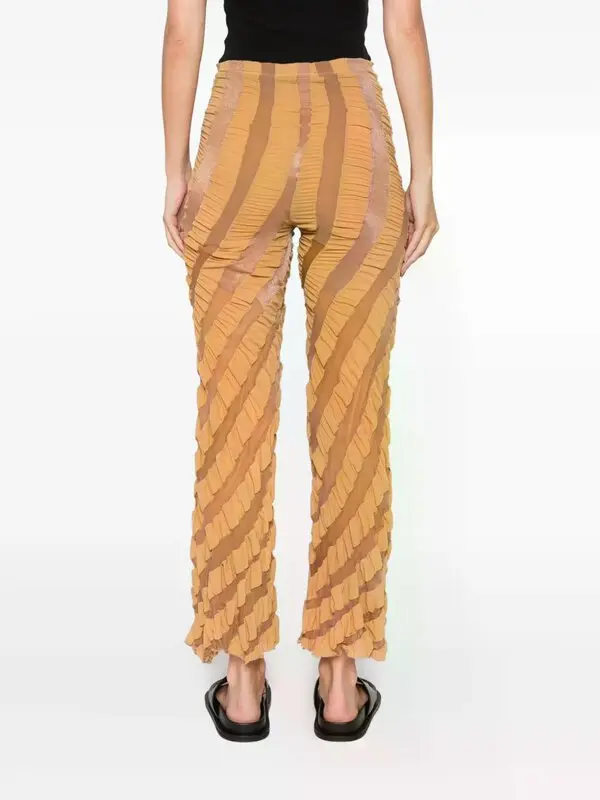 ANNI SALONEN Twisted Ruffled Trousers