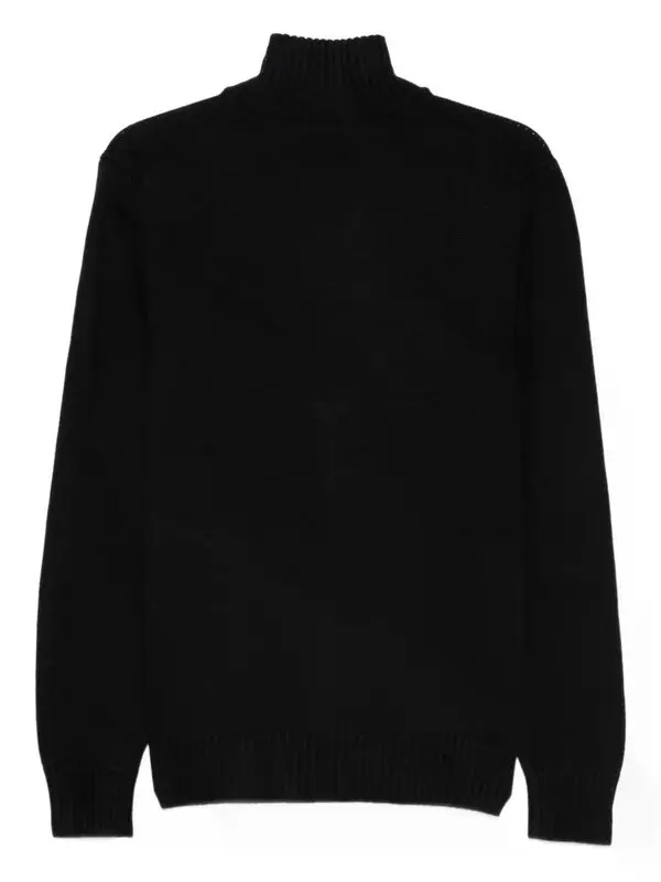 FILERIA Buttoned High Neck Cardigan