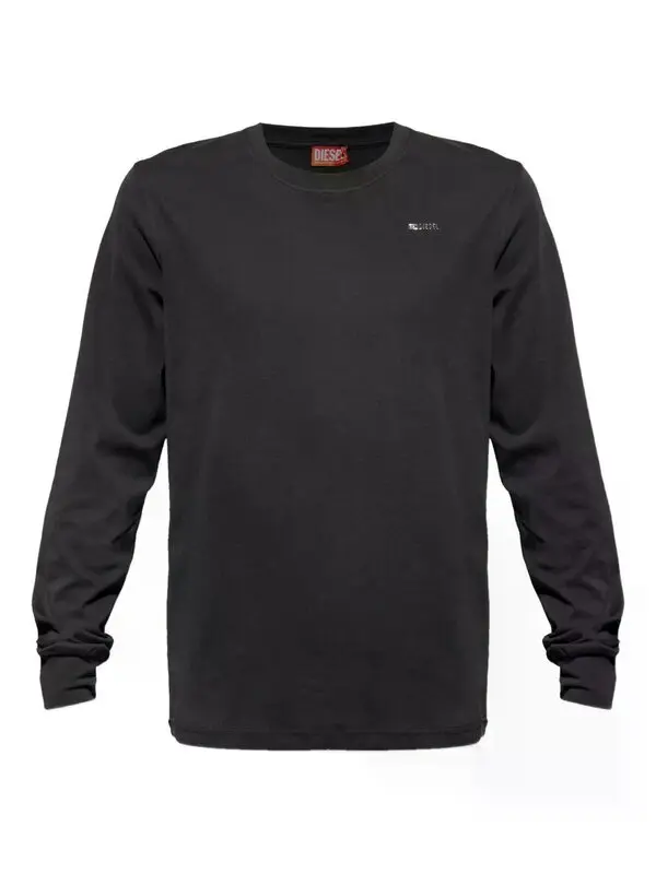 DIESEL® Miegor Long-sleeve Logo T-shirt