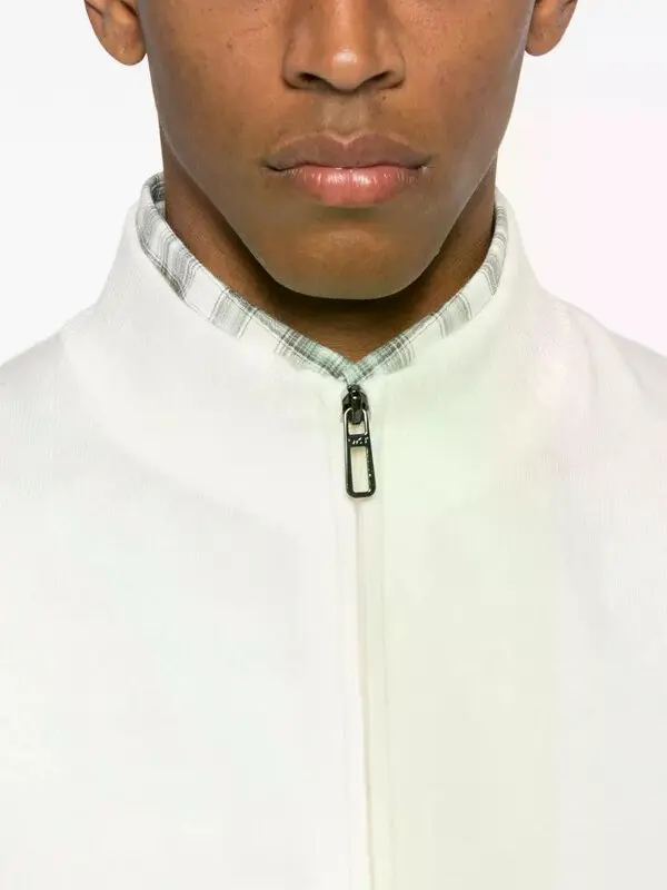 DIKTAT Zip-up High Neck Sweater